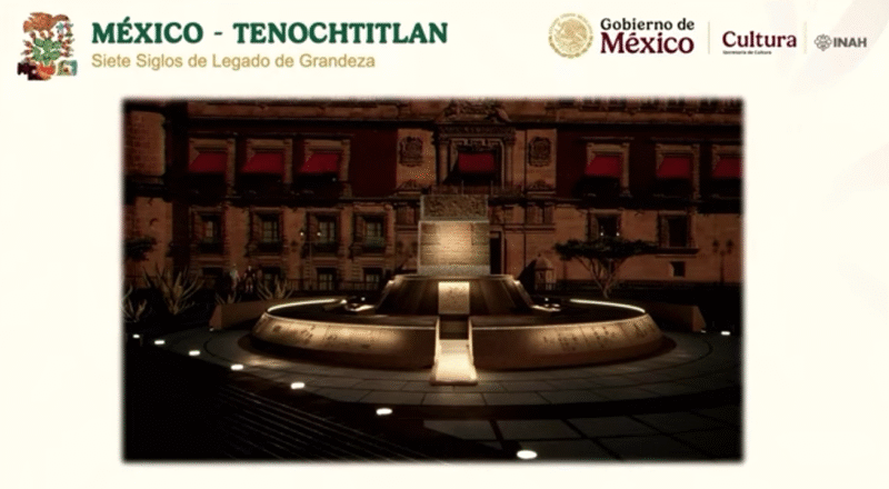 Réplica a escala del Teocalli se levantará en el Zócalo - Fusilerías