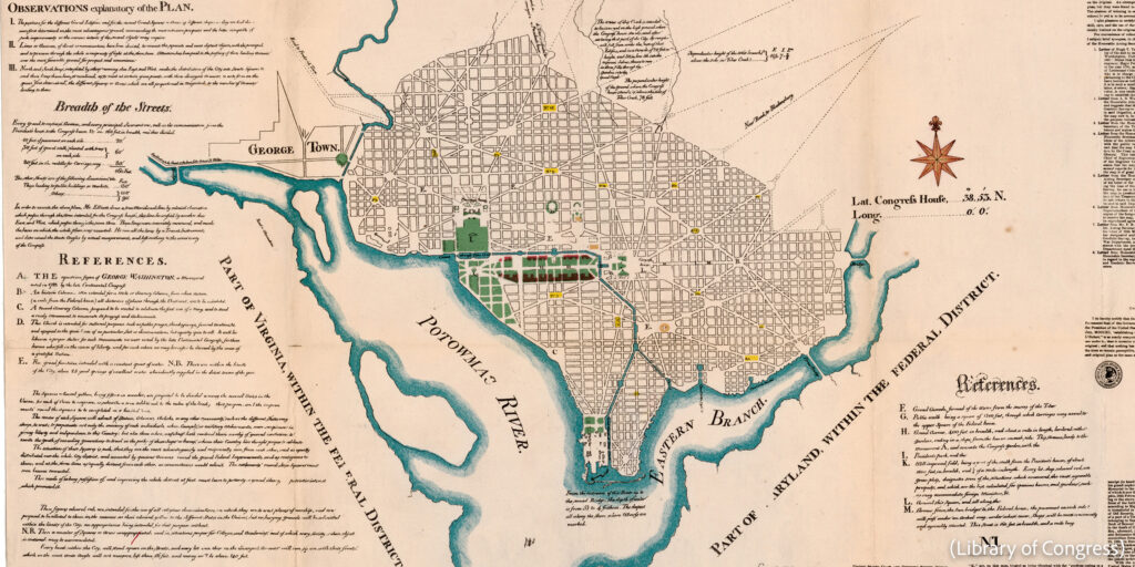 Charles L’Enfant, el visionario francés que diseñó Washington en 1791 ...